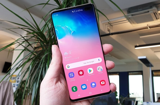 Samsung Galaxy S10 Display Test: Mit Infinity-O zum Erfolg