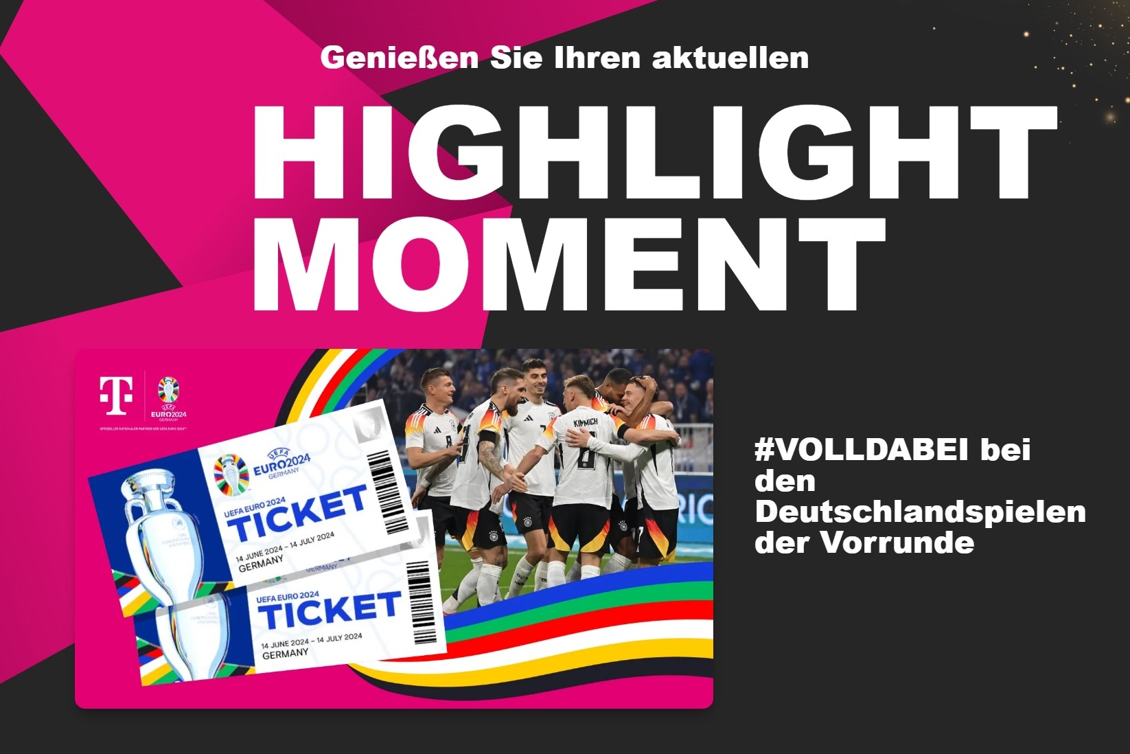 Magenta Moments im Mai 2024: Rabatte und EM-Tickets gewinnen