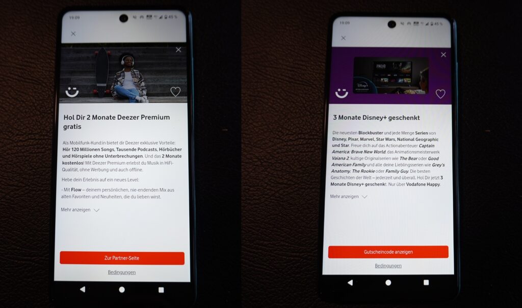 Vodafone Happy im Januar: Apache & Bushido Tickets, Ravensburger Gutschein