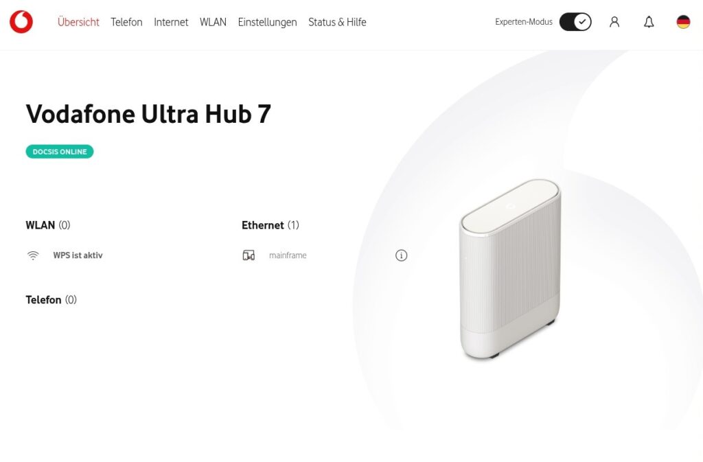 Vodafone Ultra Hub 7 im Hands-on-Test: Schick, aber auch gut?